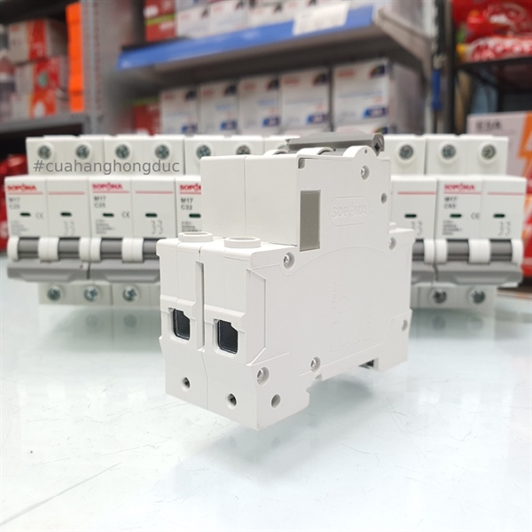 Aptomat 2 pha MCB 2P M17 Sopoka