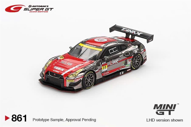 (Pre Order 3/25 NET ) Mini GT Card Version #861 Nissan GT-R NISMO GT3 ...