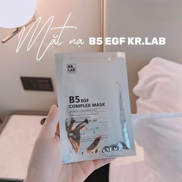 Mặt Nạ Kr Lab B5 Phục Hồi Dưỡng Trắng ( 10 miếng )