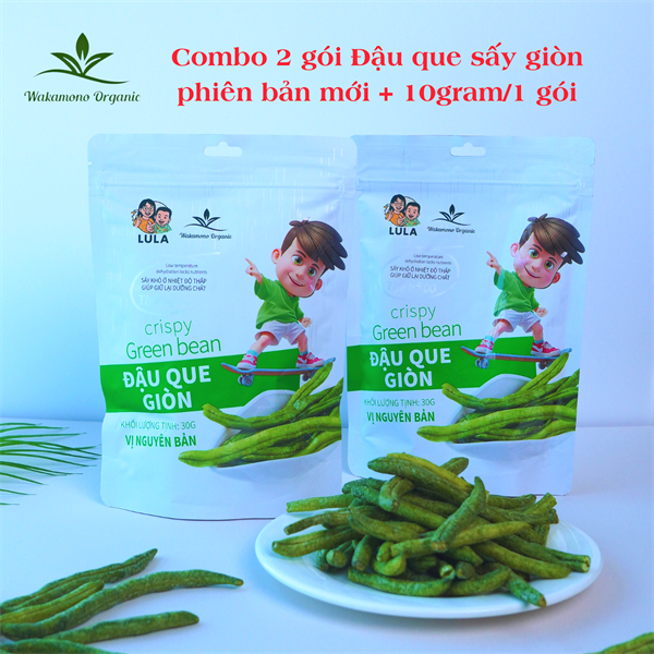 Combo 2 gói Đậu que sấy giòn