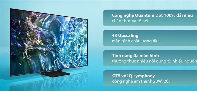 Smart Tivi QLED Samsung 4K 55 Inch QA55Q60D 2024 - VIỆT NAM