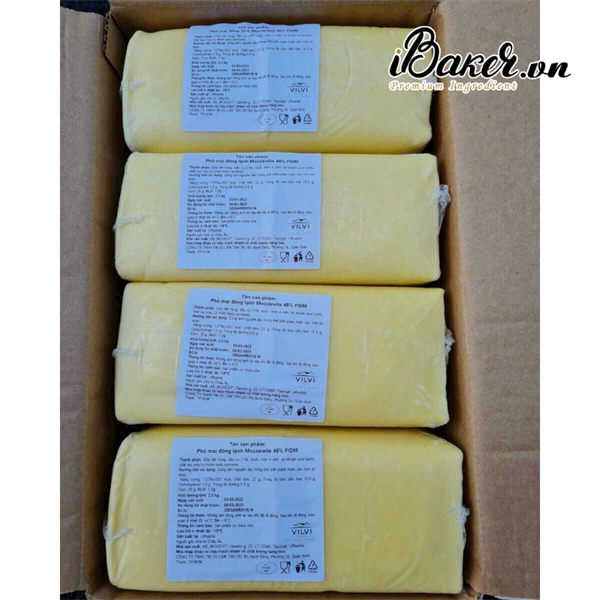 Phô Mai Mozzarella Vilvi 45% FIDM