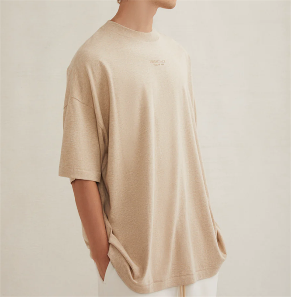 Fear Of God Essentials Tee SS23 (Logo nhỏ) - Gold Heather