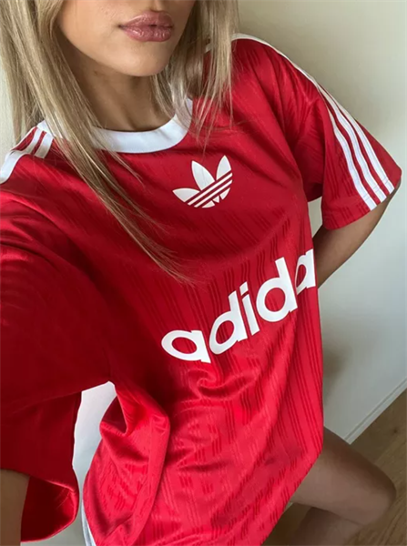 ADIDAS ORIGINALS ADICOLOR POLY T-SHIRTS SCARLET