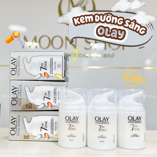 KEM DƯỠNG OLAY TOTAL EFFECTS 7 IN ONE 50ML