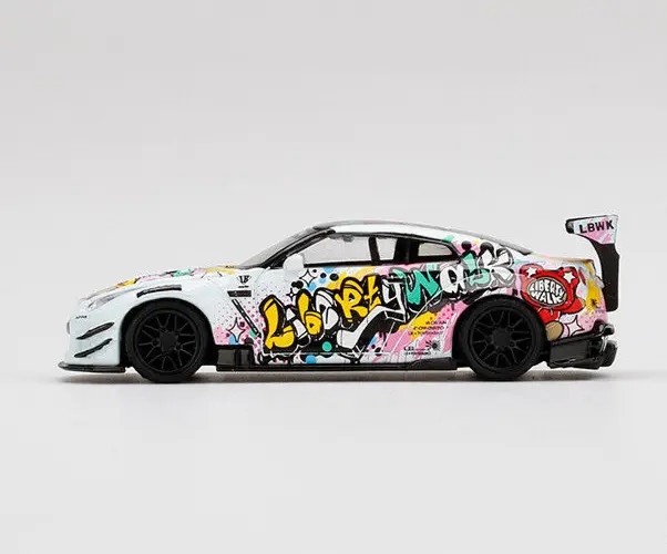 MiniGT Box Version #244 LB WORKS Nissan GT-R Type 2 LBWK Kuma Graffiti ...