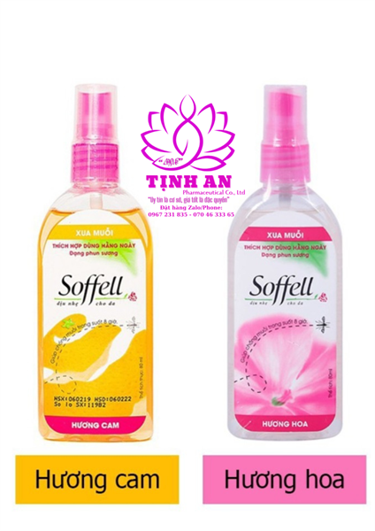 SOFFEL Xịt Hồng 80ml